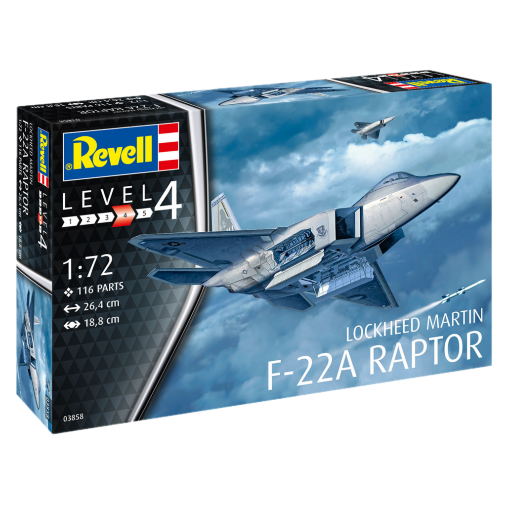 Revell Lockheed Martin F-22A Raptor - Park vojaške zgodovine